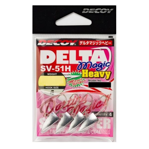 様々な魚がターゲットとなるヘビー仕様ワインドジグヘッド激流エリア、ディープエリアを攻略するデルタマジックSV-51のヘビーウェイト仕様です。ノーマルな形態でしっかりとボトムを感じロックフィッシュをターゲットに使用することはもちろん、ヘッド下...