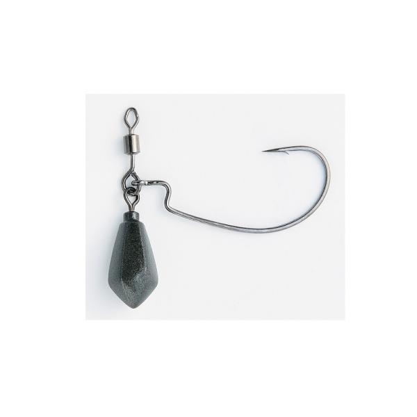 カバー下のバスを狙い撃つヘビー仕様。「ゼロダン」のヘビーウェイトチューンモデルです。ゼロダンの性能をそのままにウィードマット等より密なカバーでの攻撃的なアプローチをより快適に難なくこなせるようなセッティングとしました。シンカーにはヘビーウェ...