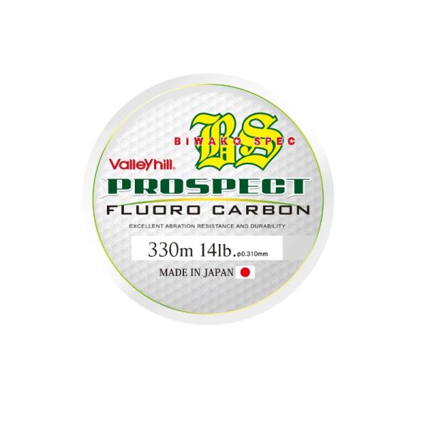 プロスペクトにヘビキャロ特化型の琵琶湖スペック。従来のプロスペクトの性能はそのままにヘビキャロで多用されている14lb、16lbに新しく琵琶湖スペックを追加。 現行で発売されていたプロスペクトは300m巻き、75m×4マーキングに対し、琵琶...