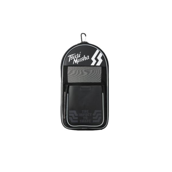 コンパクトにまとめてスマートに持ち運びが出来る四つ折り用タイプ。メッシュ＋EVA素材で乾きが早く、中にタモ網を入れたまま洗って干せるので片付けも手間要らずです。また通気性が良いので中にニオイもこもりません。上部のカラビナと裏面のベルトで固定...