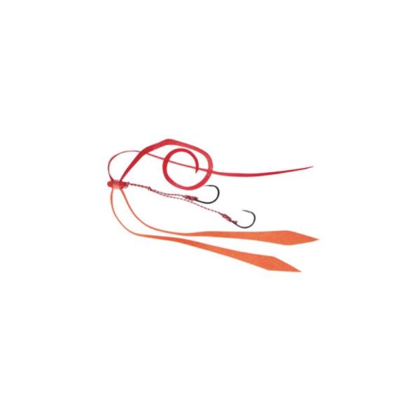 タフコンディションに効く！スリムカーリー＋スリムストレート仕様の遊動式タイラバ替えユニットHAMADA SHOKAI　CLA038浜田商会　CLA038　ブレイズスリムカーリーユニット●品　番：CLA038●カラー：RDOR レッドオレンジ...