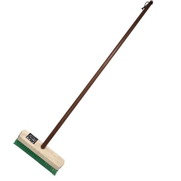 商品サイズ（約）:幅31×奥行き10×高さ125cm材質:柄/木柄、鉄　毛材/PVC製造国:タイメーカー:日本クリンテック