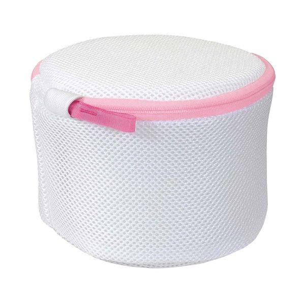 サイズ(約):直径16×11cm材質:ネット、ファスナー、バイアス/ポリエステル　ファスナーヒモ/ナイロン　フロート板/ポリエチレン洗濯物のめやす(洗濯物のデザインや材質により異なります)　ブラジャー/1〜2枚　ストッキング/2〜3枚　キャ...