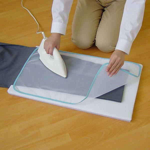 サイズ（約）:幅60×高さ36cm重量（約）:17g材質:ポリエステル品番:YJ-4603製造国:中国メーカー:山崎実業山実 yamazaki アイロン掛け テカリ防止 下が見える 見やすい アイロン用 ワイドサイズ 一気にかけれる メッシ...