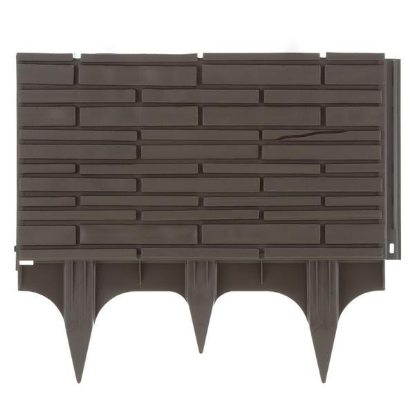 サイズ:幅46×奥行き3×高さ39.5cm材質:ポリプロピレン1枚入りメーカー:リッチェルガーデン つちどめ 土止め 家庭菜園 レンガ ブロック 樹脂 石 岩 ブロック セメント 刺すだけ 見切り 石調 土ストッパー サークル ジョイント ...