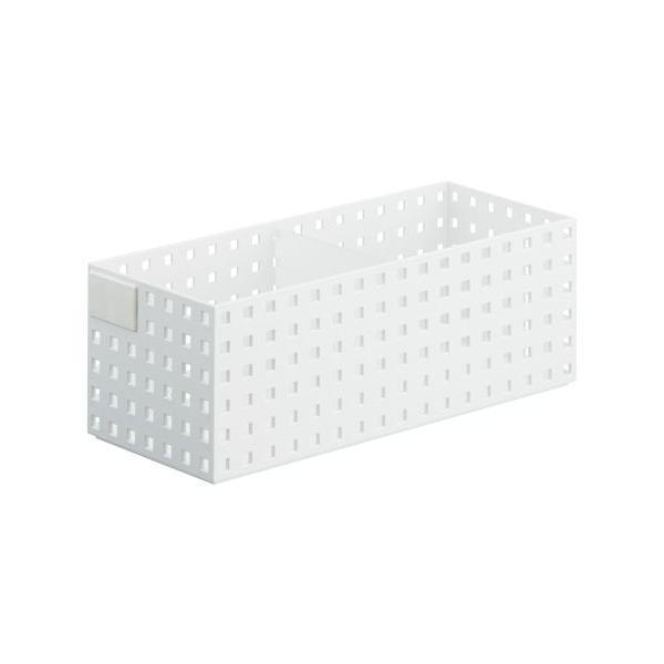 サイズ:（約）奥行350×幅140×高さ125mm重量:(約)512g材質:本体/ABS樹脂　仕切り板/スチロール樹脂　名札/ポリプロピレン品番:S9025メーカー:吉川国工業所ケース 小物 収納 バスケット トレー 書類 道具 工具 食品...