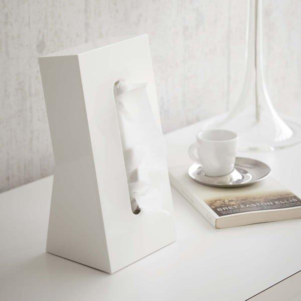 商品サイズ（約）:幅13×奥行11×高さ25.5cm重量（約）:330g材質:本体/ABS樹脂メーカー:山崎実業山崎実業 山実 yamazaki smart スマート 縦置き ケース ホルダー ラック ボックス BOX スタイリッシュ モダ...