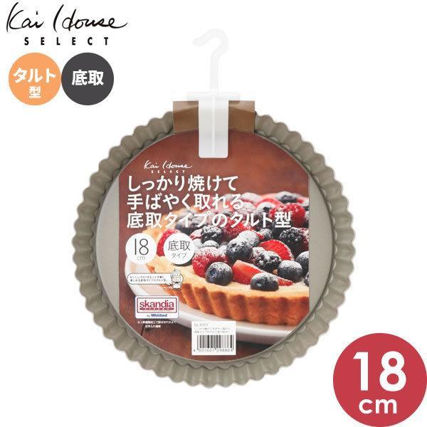 本体サイズ(約):外径19×高さ2.4cm最小内径（約）:18cm材質:鉄(フッ素樹脂加工)品番:DL6151製造国:日本メーカー:貝印アップルパイ フルーツタルト プリンタルト キッシュ レアチーズタルト 生チョコタルト キッシュ ちぎり...