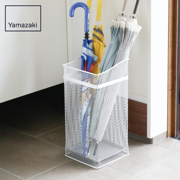 サイズ（約）:幅20×奥行20×高さ43cm重量(約):950g材質:本体/スチール(粉体塗装) 受皿/ポリプロピレン品番:7928製造国:中国メーカー:山崎実業山実 yamazaki スクエア ボックス ケース ラック スタンド ホルダー...