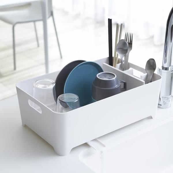 サイズ（約）:幅38×奥行24×高さ13cm容量（約）:4.5L材質:本体、水はけ/ABS樹脂　水止栓/シリコン樹脂耐荷重（約）:5kg品番:2630製造国:中国メーカー:山崎実業山崎実業 山実 yamazaki AQUA アクアシリーズ ...