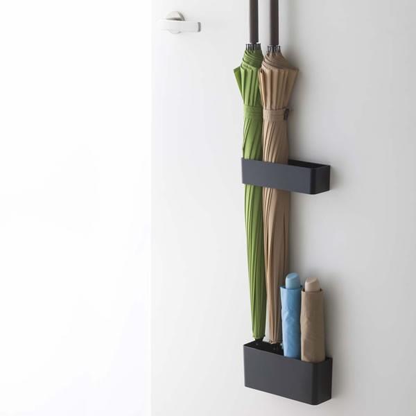 サイズ（約）:上ホルダー/幅18.8×奥行5×高さ5cm　下ホルダー/幅18.8×奥行5×高さ8cm重量（約）:上ホルダー/100g　下ホルダー/200g材質:上下ホルダー/ABS樹脂付属品:マグネット/2個耐荷重（約）:2kgメーカー:山崎実業