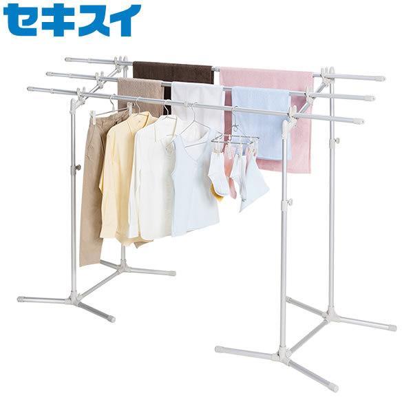 1個あたりサイズ（約）:幅73×奥行79×高さ118〜150cm重量（約）:3.5kg材質:パイプ/アルミパイプ　部品/ABS樹脂、PP樹脂　ネジ類/スチール（メッキ）、ABS樹脂耐荷重（約）:全体で30kg組立式（プラスドライバー必要）品...