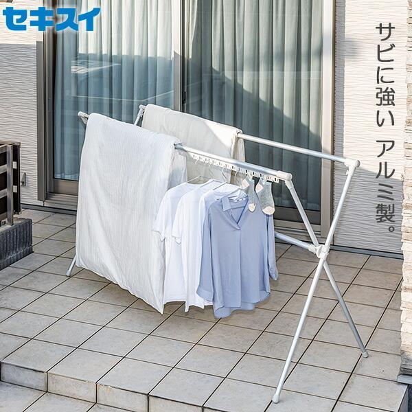 使用時サイズ(約):幅134〜230×奥行76×高さ115cm収納時サイズ(約):幅134×奥行8×高さ131cm重量(約):3.1kg材質:パイプ/アルミパイプ　部品/ABS樹脂、PP樹脂　ネジ類/スチール(メッキ)耐荷重(約):全体で2...