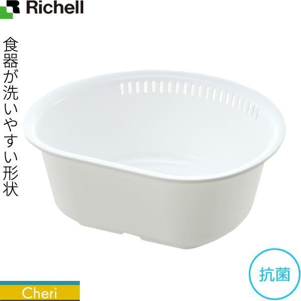 サイズ（約）:幅34.5×奥行31×高さ13.9cm容量:5.4L重量:345g材質:ポリプロピレン耐熱温度:120℃抗菌加工製造国:日本メーカー:リッチェルタライ D型 プラスチック製 桶 おけ 漬け置き つけ置き 野菜洗い つけ置き洗い...