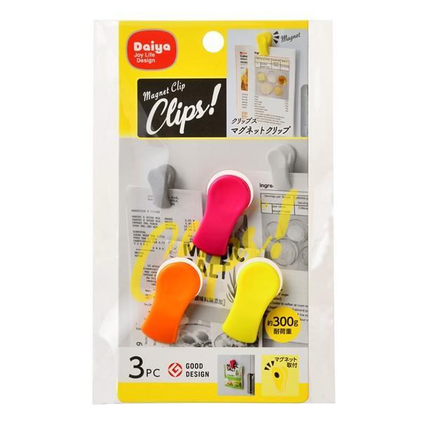 サイズ(約):幅2×奥行1.9×高さ4cm重量(約):28g材質:本体/ABS樹脂　バネ/鉄　マグネット/ネオジム磁石耐荷重(約):300ｇ製造国:中国メーカー:ダイヤキッチン クリップ ミニサイズ キャンディクリップ 袋留め マルチクリッ...