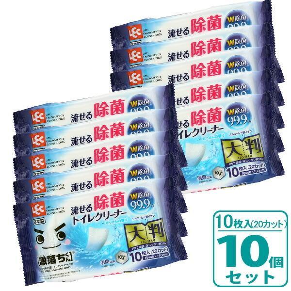 商品サイズ（約）:幅44×奥行16×厚み0.1cm重量（約）:130g（1個あたり）材質:パルプ成分:水、エタノール、安定化剤、除菌剤、界面活性剤、銀系除菌剤、香料製造国:日本メーカー:レックトイレ 用 抗菌 掃除用 シート クリーナー ク...
