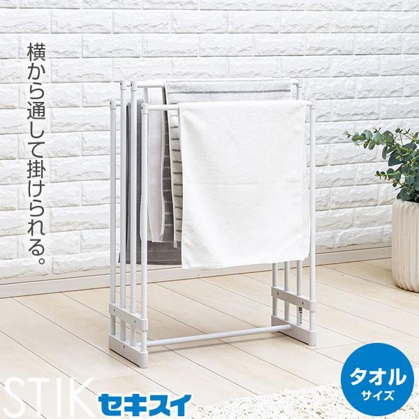 サイズ(約):幅47×奥行20×高さ65cm重量（約）:1.1kg材質:パイプ/樹脂コーティングスチールパイプ（直径22mm）　部品/ABS樹脂　ねじ類/スチール（メッキ）耐荷重:4kg製造国:中国メーカー:積水樹脂ホワイト 隙間 スリム ...