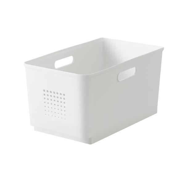 サイズ（約）:幅18×奥行30×高さ16cm内寸サイズ（約）:幅15.5×奥行29×深さ14cm（前下の指かかり凸部を除いた場合、最小奥行26×最小深さ12cm）重量（約）:312g材質:ポリプロピレン耐熱温度:100度耐冷温度:-20度品...