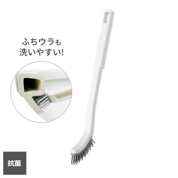 商品サイズ（約）:幅2.2×奥行6.5×高さ36cm重量（約）:56g材質:柄/ポリプロピレン　ブラシ/熱可塑性エラストマー耐熱温度:60度品番:81057製造国:中国製造メーカー:オーエ