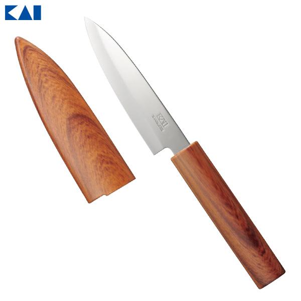 サイズ（約）:幅20×奥行3.1×高さ1.4cm重量（約）:65g材質:刃体/ステンレス刃物鋼（刃付け形状/両刃付け）　 柄部・サヤ/ABS樹脂耐熱温度:柄・サヤ/80度品番:DH-8017 製造国:中国メーカー:貝印BBQ 小型包丁 持ち...