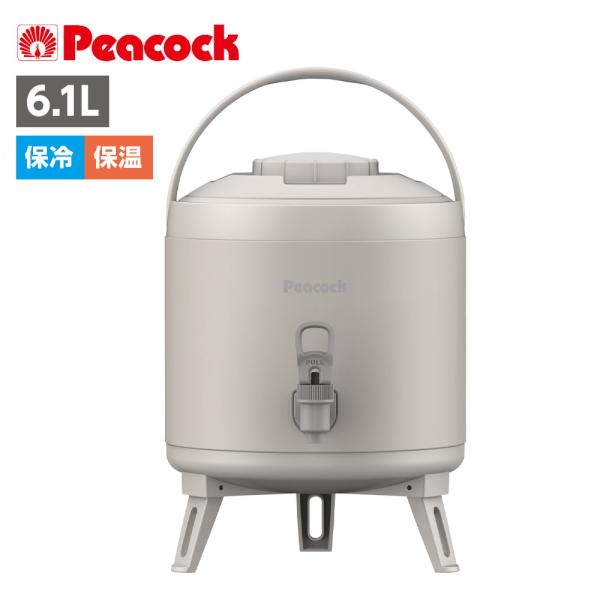 商品サイズ（約）:幅24.5×奥行27.6×27.5cm容量（約）:6.1L重量（約）:1.7kg材質:アルミニウム(アルマイト仕上)、プリント鋼板、ポリプロピレン、硬質ポリウレタンフォーム品番:INP-60製造国:日本製造メーカー:ピーコ...