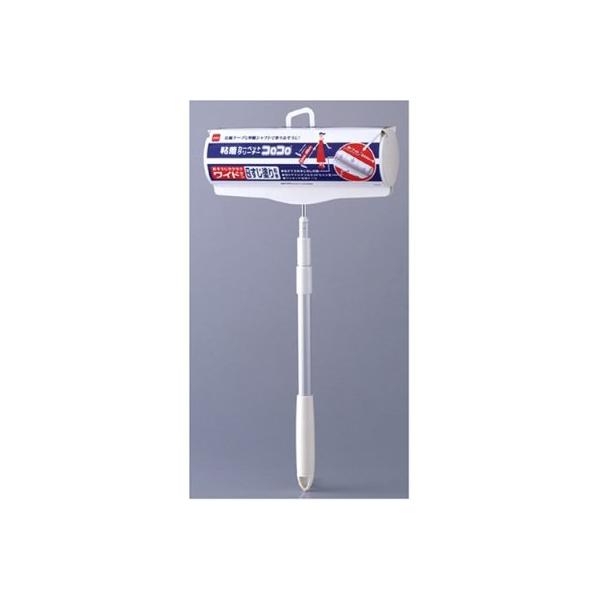 付属テープサイズ:幅240mm×60周巻（1本）材質:テープ/すじ塗り粘着加工紙先端シャフト/防錆処理鉄線パイプ/アルミスリーブ/ポリエチレングリップ・テープ受け・ケース/ポリプロピレングリップエンド/ポリアセタール巻芯内径:38mm品番:...