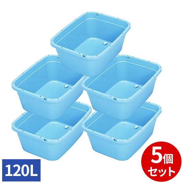 1個あたりサイズ（約）:幅86×奥行66×高さ34cm1個あたり容量（約）:120L1個あたり重量(約):3.2kg材質:本体/ポリプロピレン　水抜栓/ポリエチレン耐熱温度:120度耐冷温度:-10度製造国:日本メーカー:新輝合成ばけつ バ...