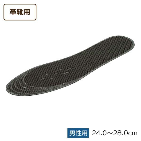 サイズ(約):24.0〜28.0cm材質:表面/PVC　中材/活性炭　本体/ウレタンスポンジ入数:1足(左右各1枚)品番:C1383製造国:中国メーカー:不動化学