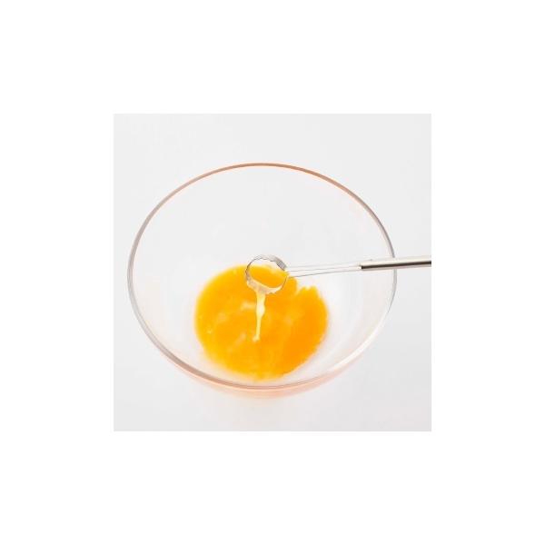 楽しく料理をつくる、そして食べる。テーマは「EAT+COOKING」。キッチンからダイニングへ、ボーダレスに楽しさ、心地良さを演出してくれる道具を創りたい。そんな想いから生まれた「EAトCO」シリーズです。玉子をまぜる時「黄身」が切れやすい...