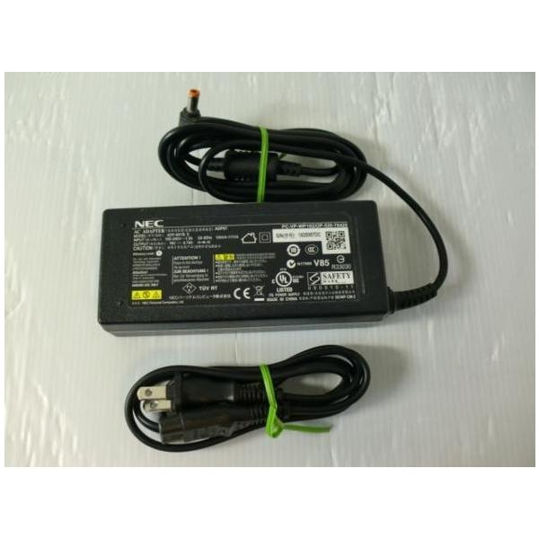 【製品仕様】メーカー NECACアダプター型番：PC-VP-WP80OUTPUT:19V 4.74AINPUT(輸入)100-240V 50-60Hz★電源ケーブル付属入札の前に必ず写真と手元のACアダプターをよく比べてください！商品と写真...