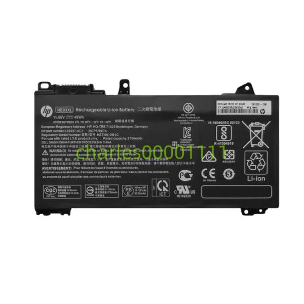 ●商品状態：新品●電圧：11.4V●容量:3750mAh/45Wh  【互換バッテリー型式】RF03XLRE03XLRE03045XLRE03045XL-PL3ICP6/59/74 HSTNN-DB9AHSTNN-OB1CHSTNN-0B1...