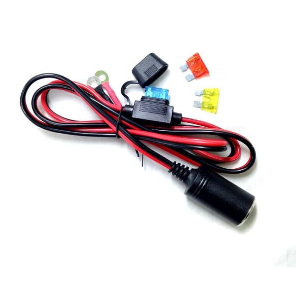 12/24Vのバッテリーに接続する事で、シガーソケットメスソケットへ変換する変換アイテムです。多種多様な、お車用機器を接続してお使い頂く事が出来ます。【製品仕様】16AWG純銅コア新無酸素銅入力電圧：12/24V　出力電圧：12V/24V　...