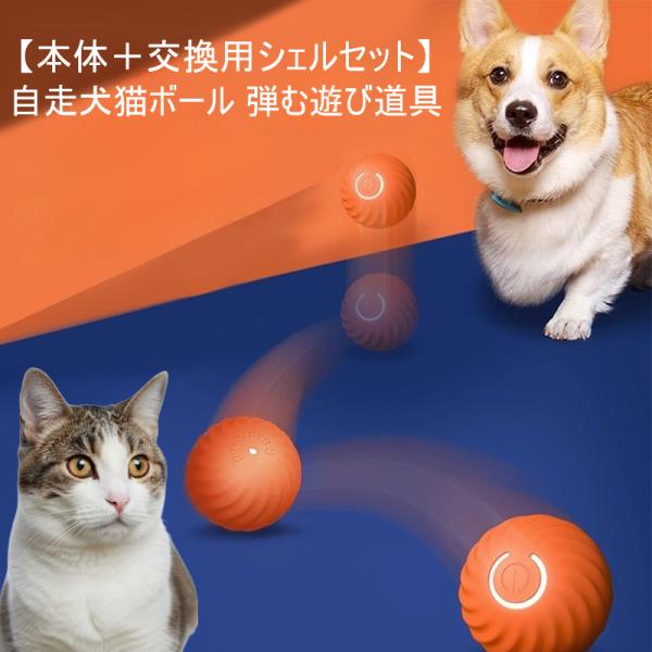 ※本商品は本体と交換用外装シェルの２セットでお色が選べるお得なセットです。自走する犬猫ボールです。猛烈な振動で、跳ねたり転がったりします☆これにはワンちゃんネコちゃん興味を引かれること請け合い♪状況に合わせて２モード選べ最適に遊ばせることが...