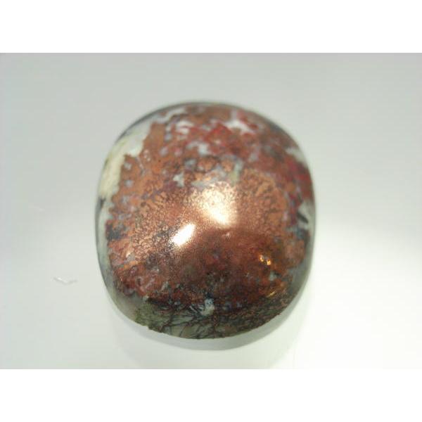 自然　銅　ルース。Compbelliteその名の由来は、地名から。Compbell Bisbee アリゾナ、U.S,A産出。コレクションにもおすすめの石英と銅の共生が美しいルースです。キュプライトの赤も共生しているメタリックなルースです。■...