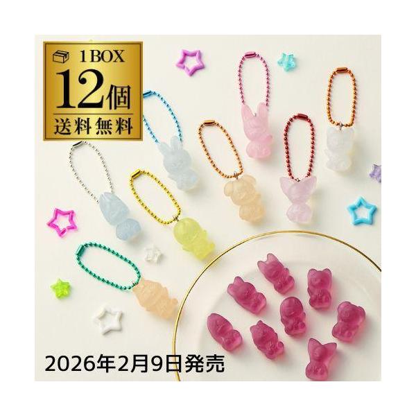 Stray Kids公式キャラクターの『SKZOO』のグミ&amp;チャームが登場！『SKZOO』の形をしたグミはグレープ味♪グミと同じ形をしたカラフルなマスコットチャームは半透明で、グミと並べたくなる可愛さ！カラフルなボールチェーンがつい...