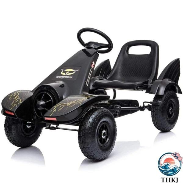 4輪ペダルカー 足こぎ 四輪バギー 乗用 ゴーカート ペダル式カート カート レーシングカー キッズ 子供用 3-12歳 乗用玩具 遊具 誕生日 男の子クリスマスプレゼ