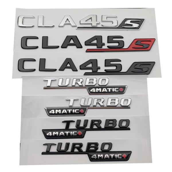 特徴:名前: cla45sエンブレム文字ステッカーCla45サイズ: 190*23mm材質: abs梱包内容: ステッカー1枚 (フェンダーサイドエンブレムターボ4マチック2枚)両面接着剤付き裏面購入の際、商品情報や会社概要(お客様ガイド)...