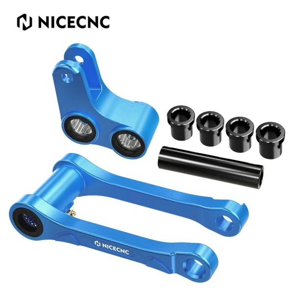 Nicecnc-ヤマハyz250,7075,CNC機械加工アルミニウム下降リンク機能:【1.5 ''lowing】デザインを長くし、1.5'' 下げてシートの高さを下げ、ライディング中の安定性を高めます。【一体型デザイン】プレミアム7075...