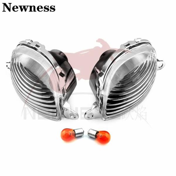 100% 新品、未使用アフターマーケットのオートバイウインカー材料: プラスチックレンズカラー: 煙明るい色: 写真のようにPosition: フロントターンシグナルライトのみ取付が簡単バイクに最適な交換用ウインカーネジとワイヤーは含まれて...