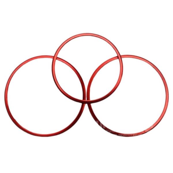 色: 赤/青/銀素材: アルミ合金数量: 3ピース/セット取付が簡単機能: 車の改造、装飾適合車種：メルセデスベンツ用クラスw176bw246クラスglaclaクラスw117c117 a180 gla200 gla220 gla260購入の...