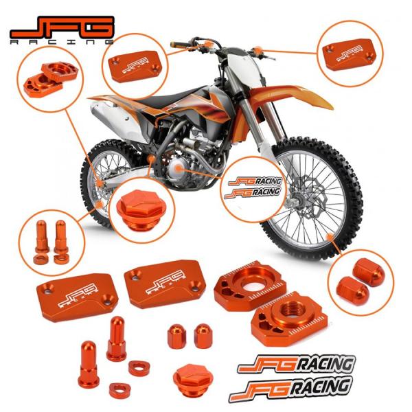 ktm ブレーキ クラッチ リザーバーカバーセット オートバイ バイク ステップ sx sxf xc xcf xcw xcfw exc excf 125 150 250 300 350 400 450 530適合車種:125XC-W 201...
