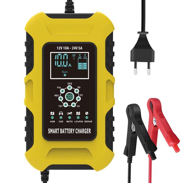 バッテリー充電器10a 12V 24V 自動 7ステージ充電 鉛酸 agm ウェット Pod4 充電器仕様:● スイッチモードテクノロジー: はい●Polarity保護: はい● 出力短絡保護: あり● 非バッテリーリンク保護: はい●Ov...