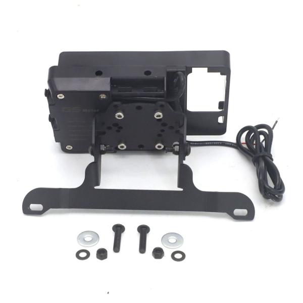 Bmw gps 電話ナビゲーションホルダー g650gs g650 gs 2011-2018Gps/スマートフォンサポートBmwg650gs工業用塗装表面処理カラーブラックのラミネート素材衝撃、引っかき傷、悪天候、腐食に対する高い耐性。以下...