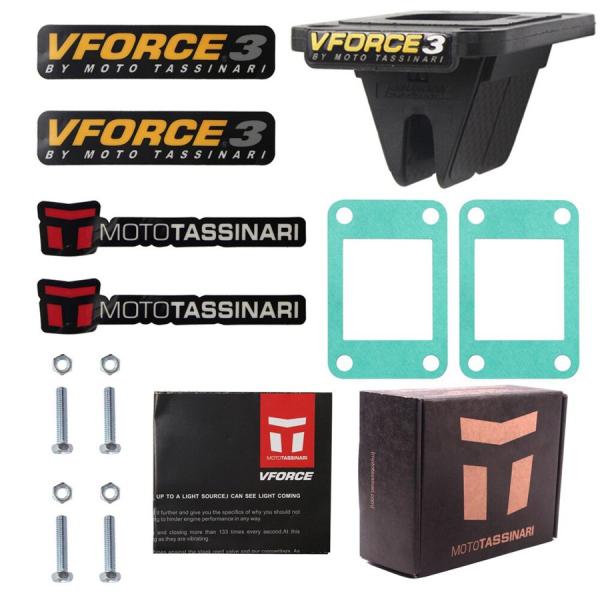 適合車種: tassinari v-force 3リードバルブシステムkdm65sx (フル) v351bオートバイ材料: プラスチック梱包: ニュートラルボックス正味重量: 100g総重量: 218g1箱サイズ: 17*13.5*7cmパ...