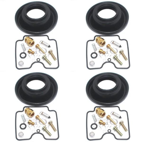 ヤマハ オートバイ キャブレター修理キット xjr1300 rp03j 2002-2005 xjr 1300 4セット高品質の素材で作られており、耐久性があり実用的です。頑丈で耐久性があり、長寿命です。見事に設計された代替品。パッケージ内容...