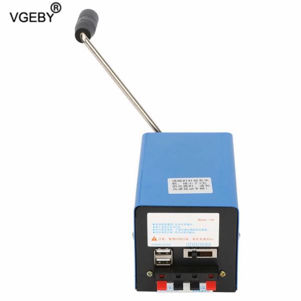 特徴:ポータブル手動クランク発電機、非常用電源として使用できます。ハイパワーUSB充電ジェネレーター、強力な発電。頑丈な構造、低ノイズ、安定した作業性能。ハンドクランクの速度が速いほど、パワーが大きくなります。 最大電力は約20wです。コン...