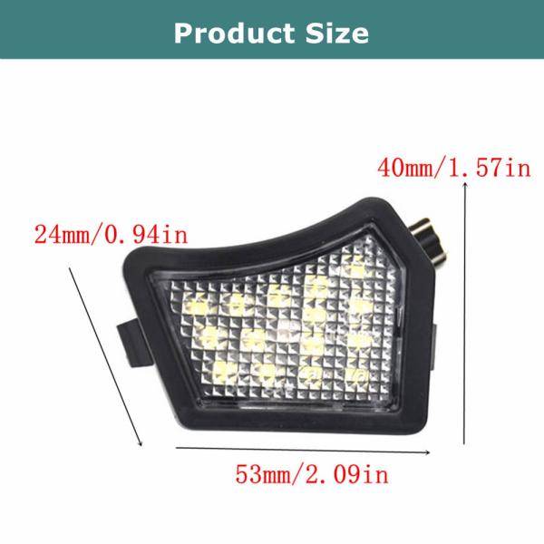 ボルボv40 v50 c30 c70 s40 s60 s80 v50 v70 xc70 xc90ジャガーxj xf xk/xkr xe,2個用フロントミラー下LEDライト製品の説明:100% 新品、100% 工場テスト済み。世界をリードする...