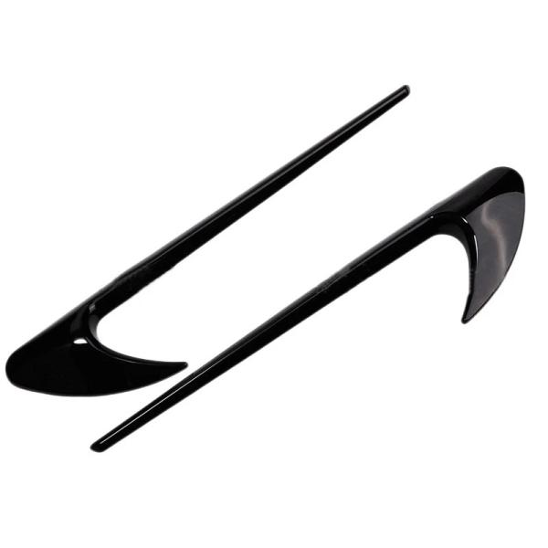 この2個のエアフローサイドフェンダーは、古い車や摩耗した車の交換に使用できます 高品質の腹筋素材で作られており、曲げ可能で柔軟です。 ユニークなデザインと滑らかで光沢のある表面。 クロームストライプトリム付き光沢仕上げ。 自己粘着性の両面テ...