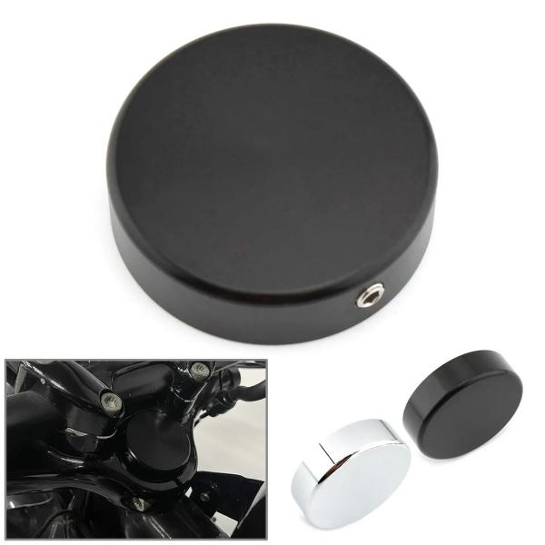 オートバイアッパーフォークステムセンターカバーハーレースポーツスター 48 XL1200 1988-2013仕様：状態: 100% 新品材質: アルミニウム合金 色: 写真のようにパッケージは以下を含みます：1個アッパーフォークステムセンタ...