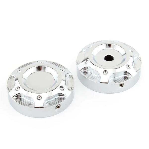 ハーレー オートバイ アッパーフォークガード フロントトップステムナットカバー ダビッドソン x350 2023 CNCアルミニウム 黒 ペア適合車種:ハーレーx350 2023 +仕様:Condition: 100% 新品材料: CNCビ...